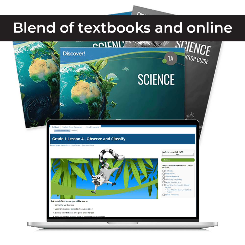 *Discover! Science 1st Grade Blended Set