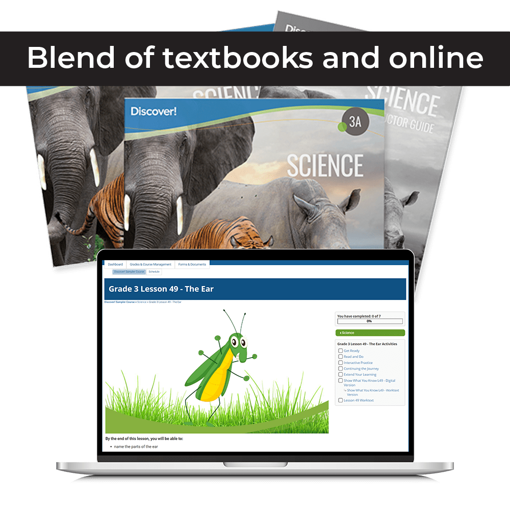 1 × *Discover! Science 3rd Grade Blended Set