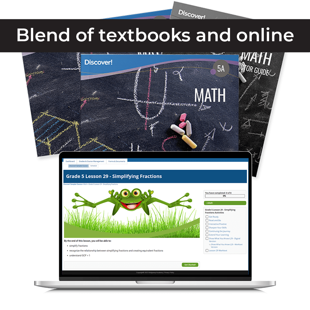 1 × *Discover! Math 5th Grade Blended Set