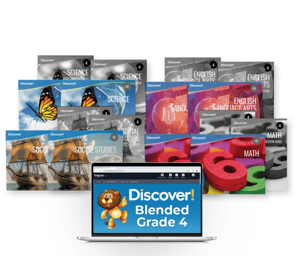 *Discover! 4th Grade Blended 4-Subject Set | Discover! K-8 Educational ...