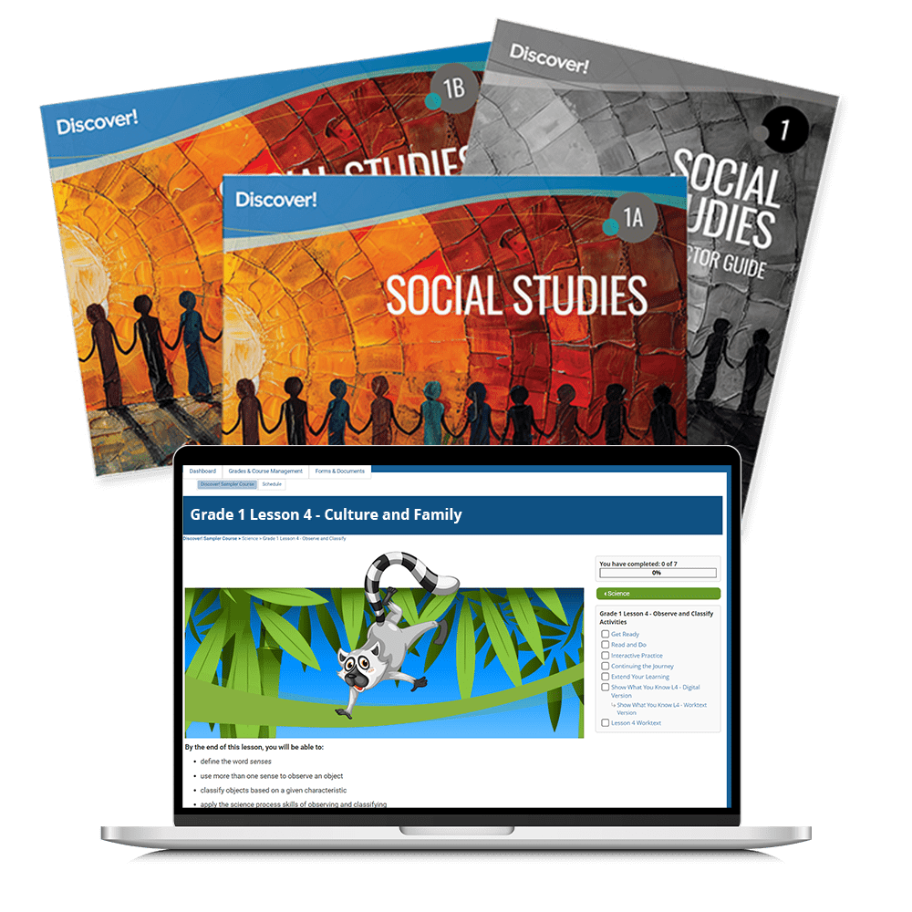 *Discover! Social Studies 1st Grade Blended Set | Discover! K-8 ...